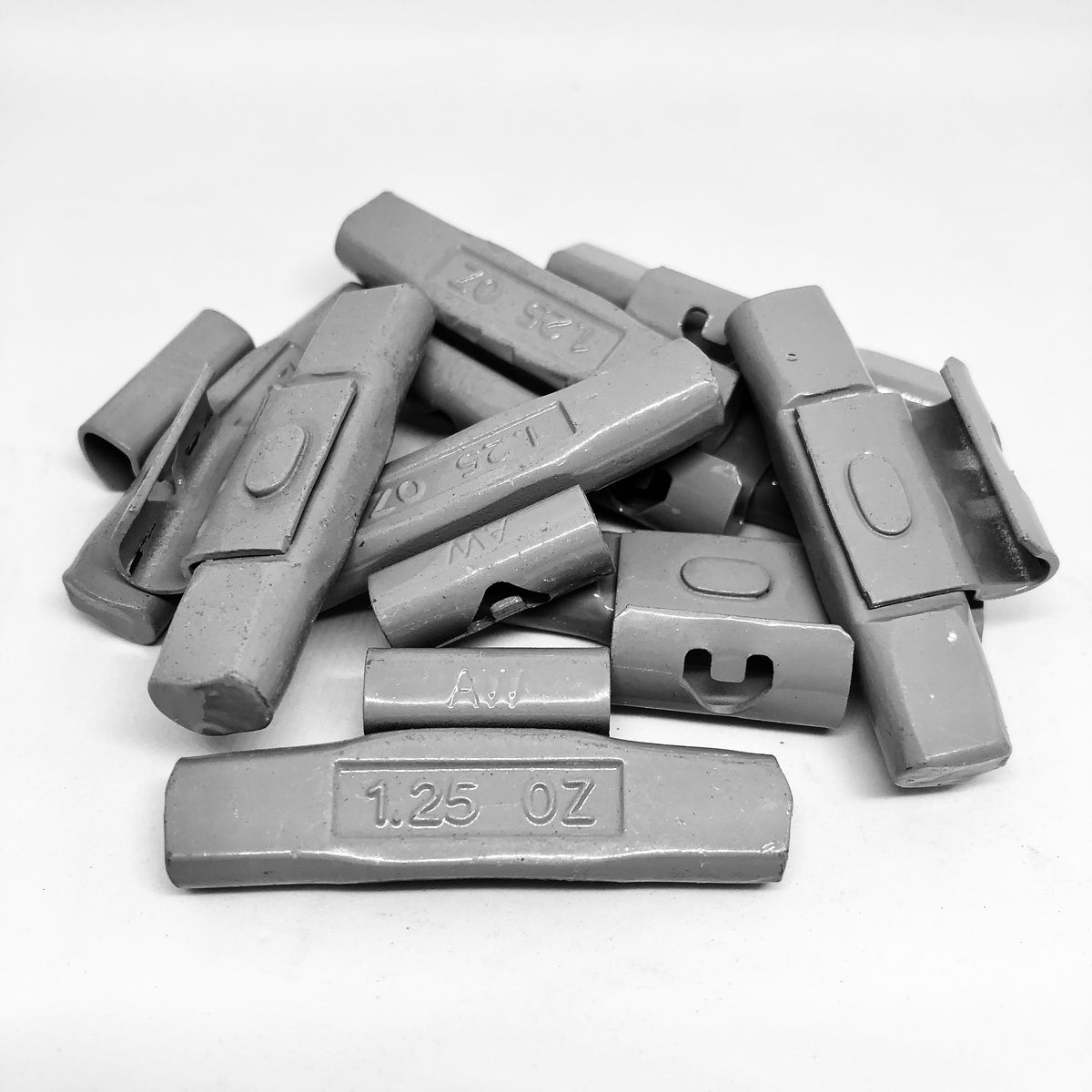 MC Type Clip On Tire Wheel Balancing Weights COMBO .25 oz - 2.50 oz KI ...